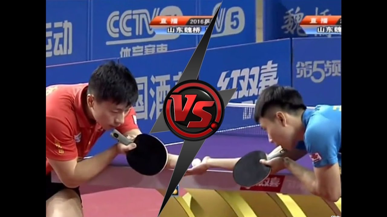 Table Tennis Chinese League 2016 - Ma Long Vs Yu Ziyang - - YouTube