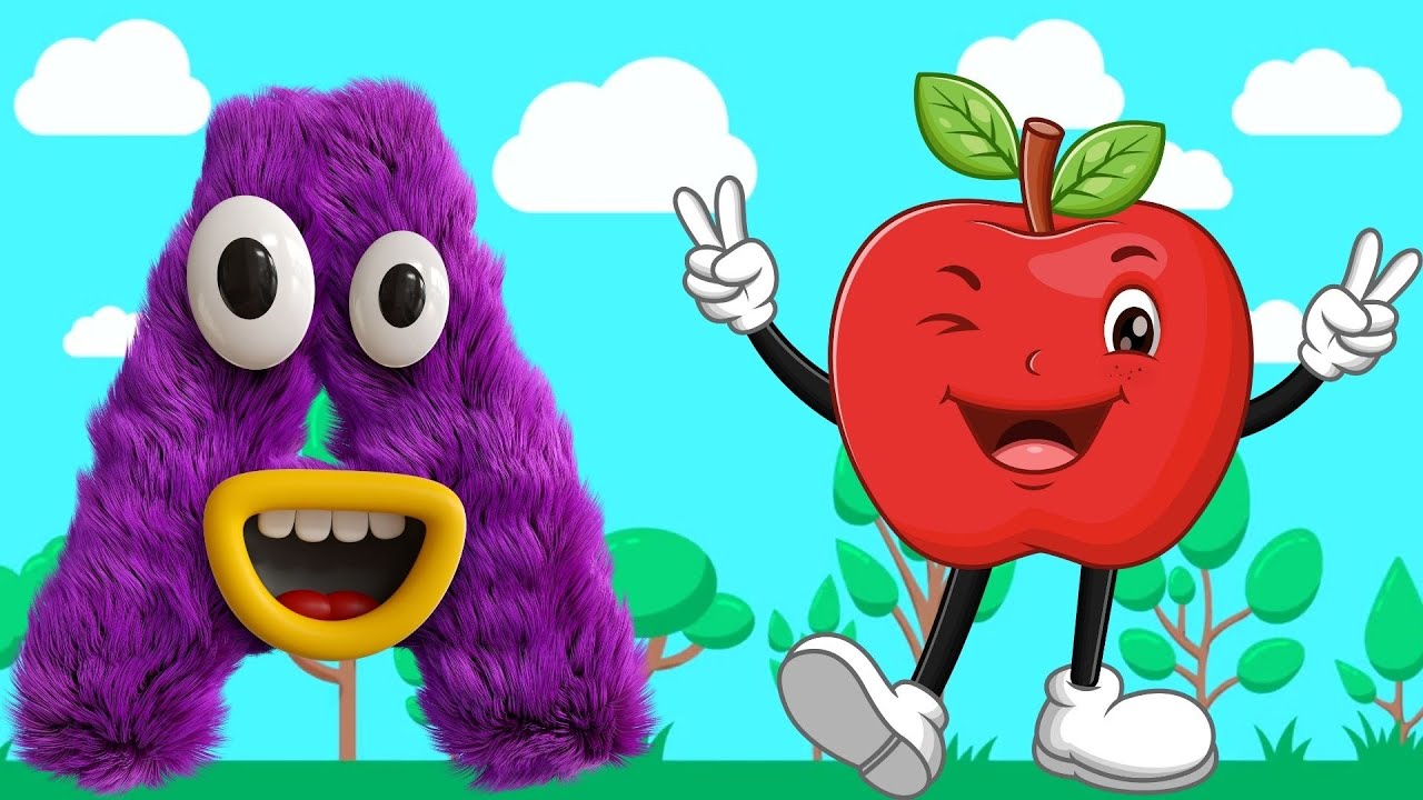 ABC Phonics Song 2025 👾📚 | Educational Monster Alphabet A to Z | Learn ...