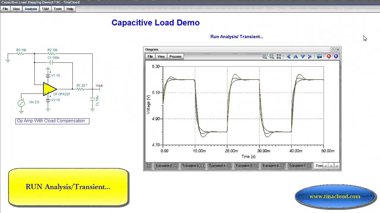 Capacitive Load Demo - YouTube