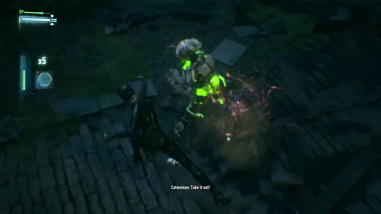 Batman Arkham Knight: WTF are these things! (Oh riddler minions). - YouTube