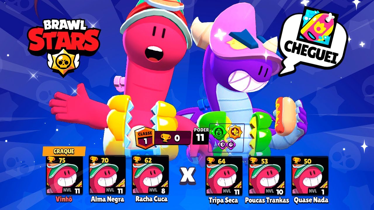 MUITO FRACO? LIBEREI e MAXIMIZEI O NOVO BRAWLER DOUG! MUITAS ...