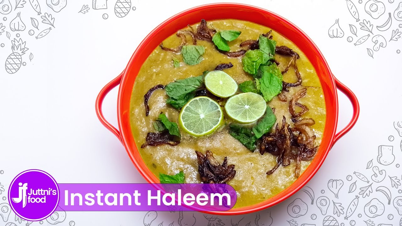 Instant Haleem Recipe By Juttni’s Food | Perfect Reshewala Degi Haleem ...
