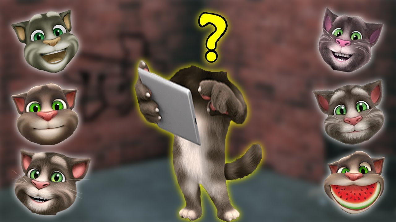 Choose the right head according to the body | Talking tom | शरीर के ...