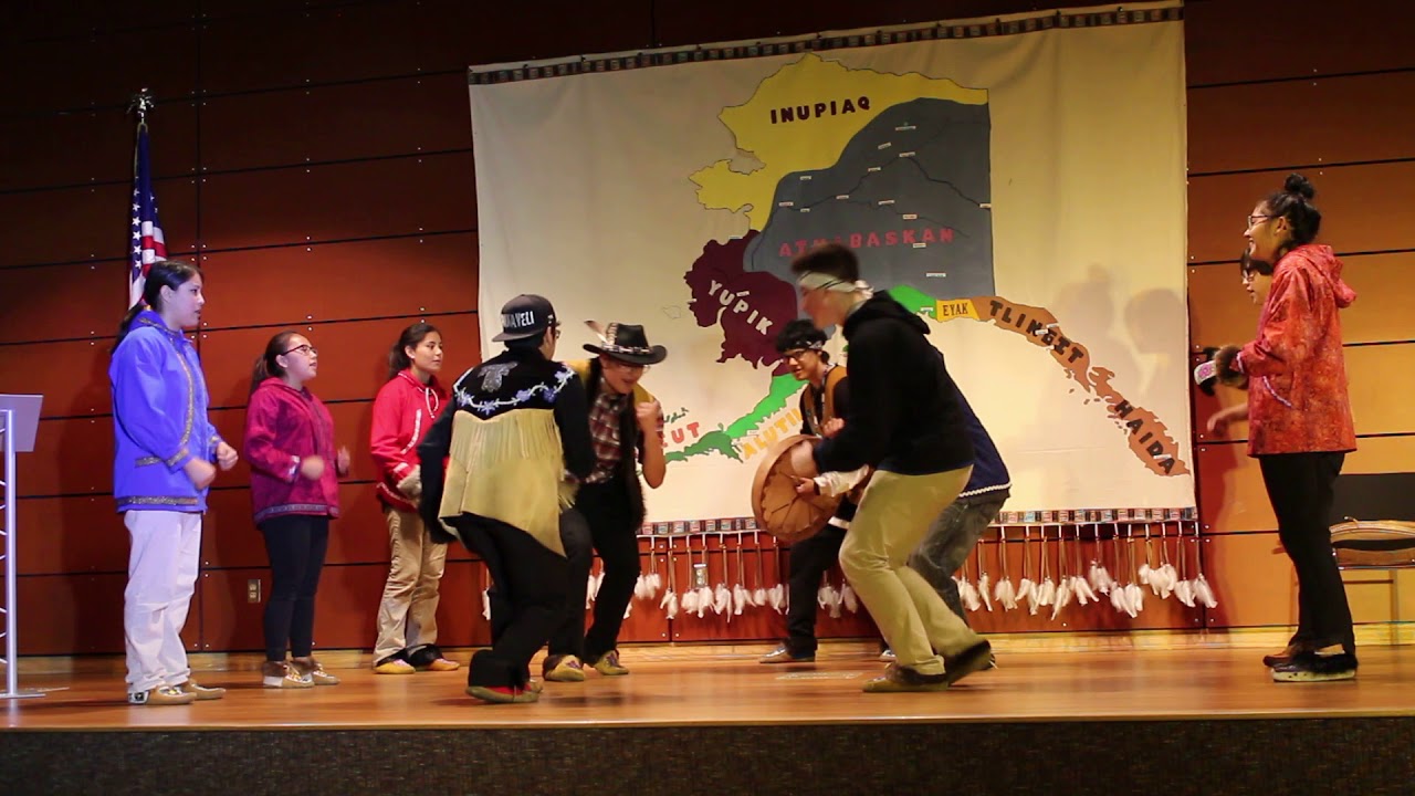 Native Youth Group Cultural Performance - YouTube