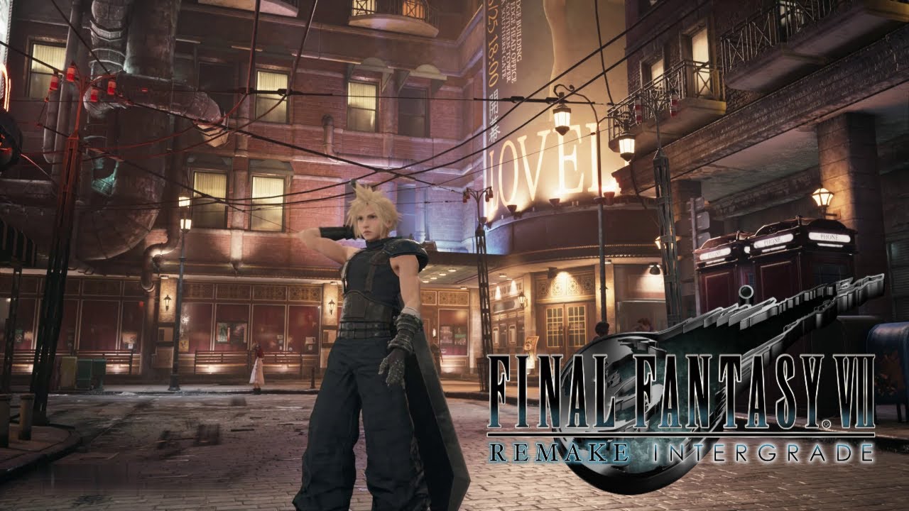 FINAL FANTASY VII Remake | Sector 8 | City Ambience 🏙️ - YouTube
