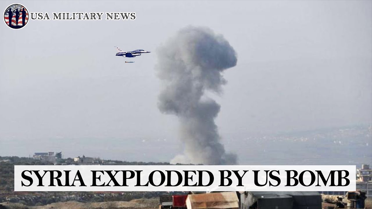 SYRIA NEWS US BOMBED, SYRIA DAM EXPLODED BY US BLU-109 BUNKER-BUSTER ...
