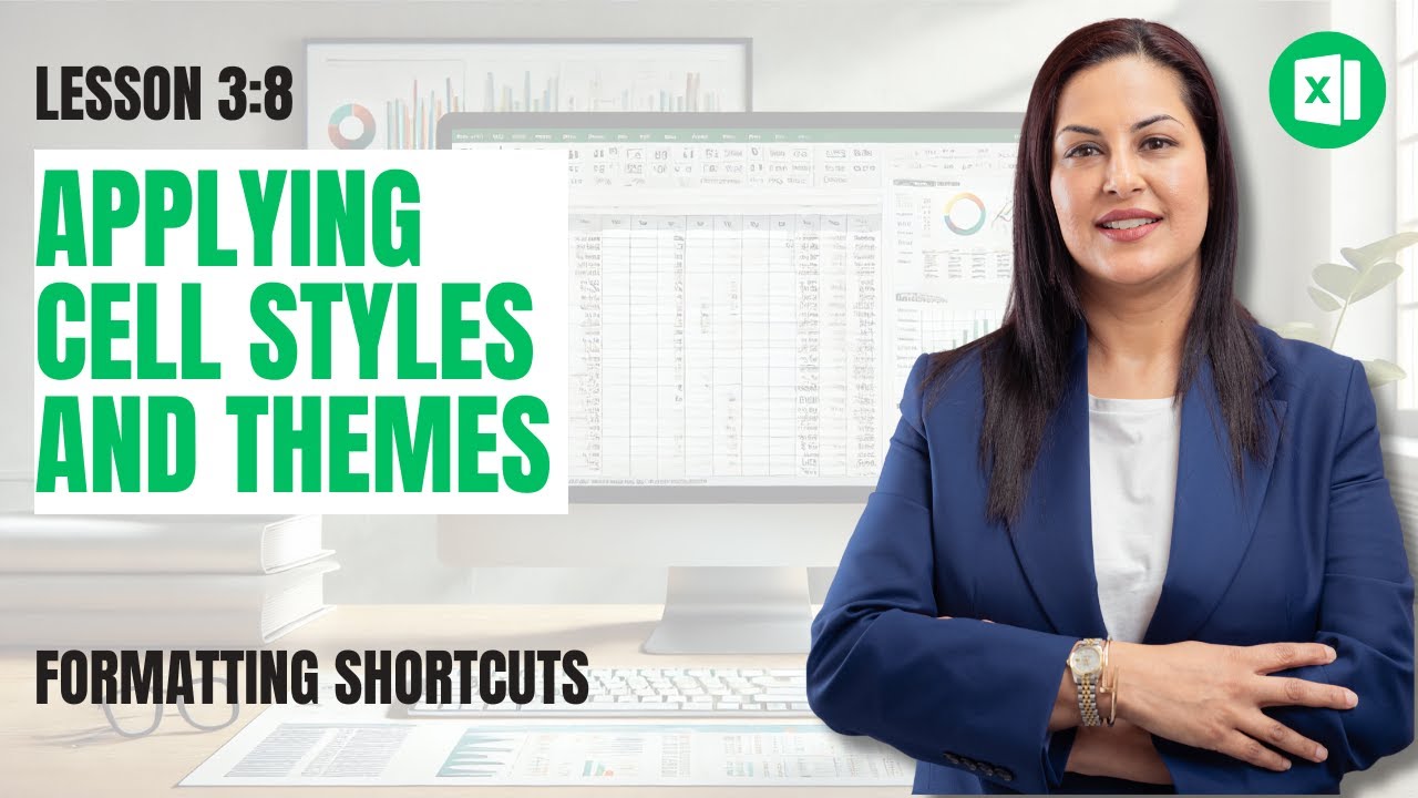 Instantly Improve Excel Design with Cell Styles and Themes - YouTube