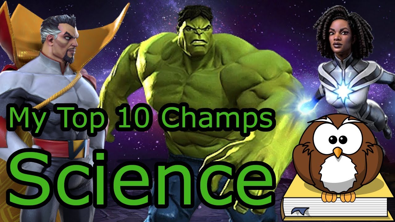 My Top Science Champions in MCOC!! - January 2025 - YouTube
