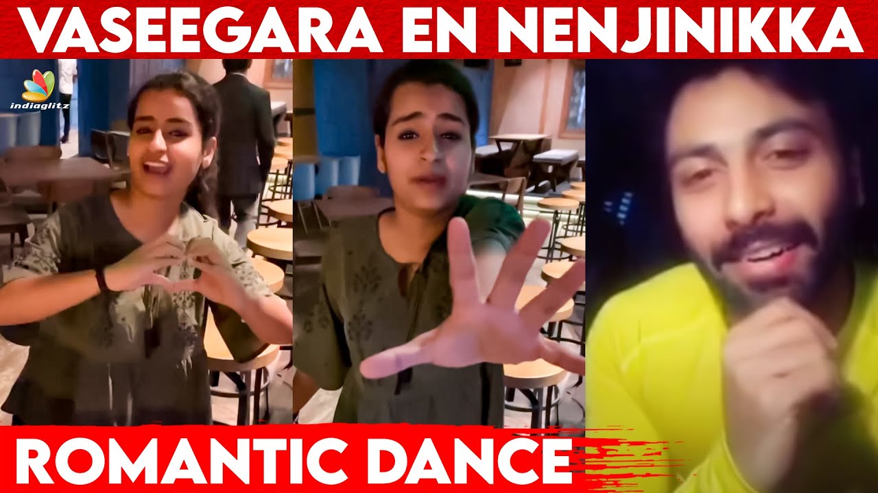 🔴Sivaangi's Vaseegara Dance Performance | Romantic Video | Ashwin, Sam ...