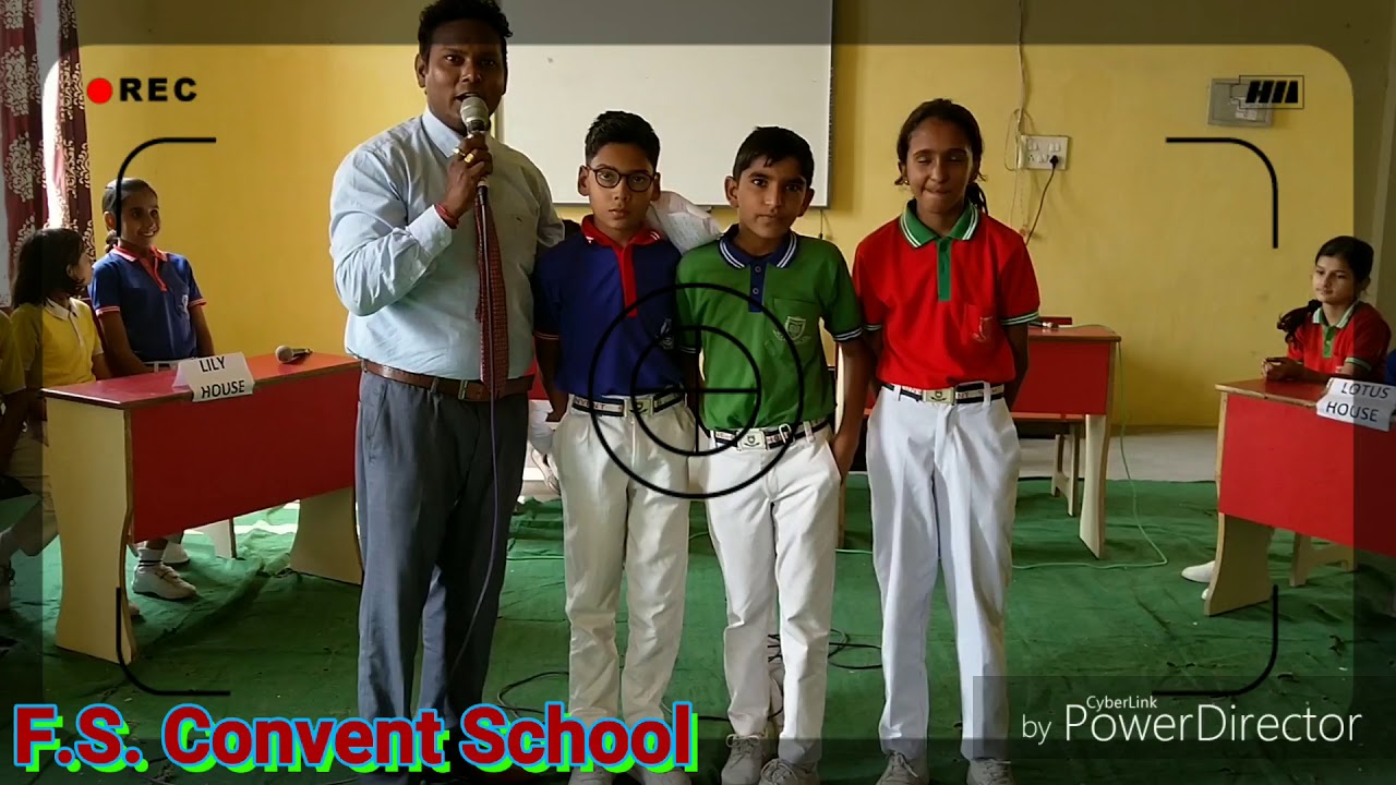 gk quiz f.s convent school - YouTube
