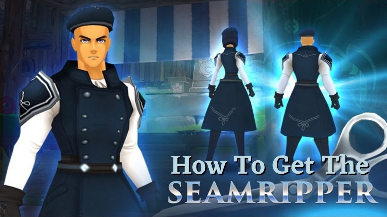 AQ3D How To Get SeamRipper Armor Set & Weapon! AdventureQuest 3D - YouTube