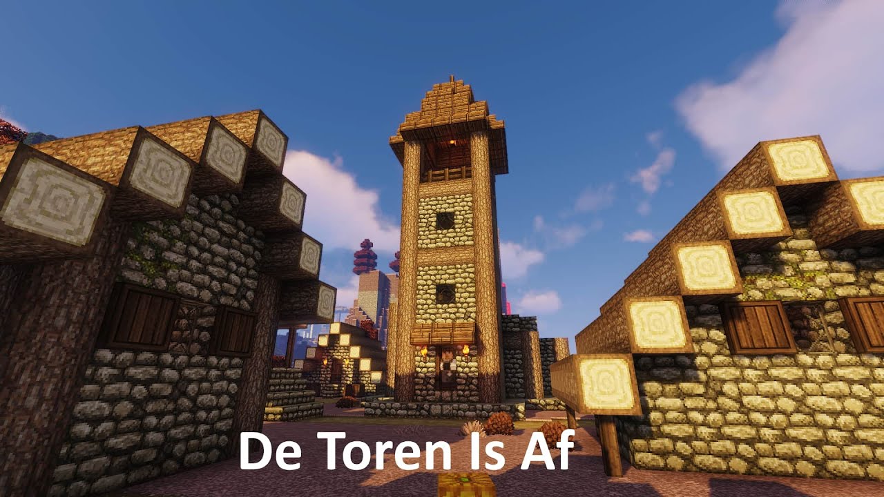 Minecraft Survival Afl 24 - De Toren Is Af - YouTube