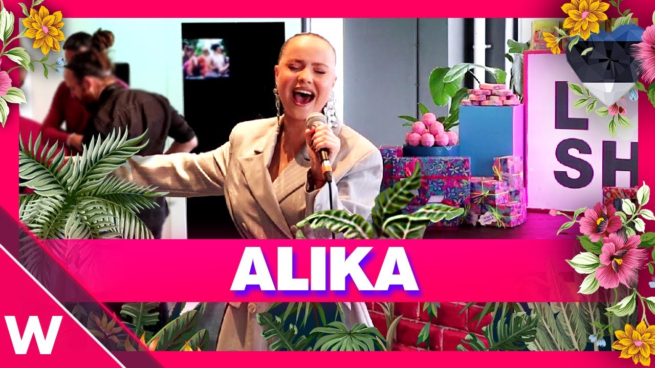 🇪🇪 Alika "Bridges" (Estonia) - LIVE at our Eurovision 2023 LUSH ...