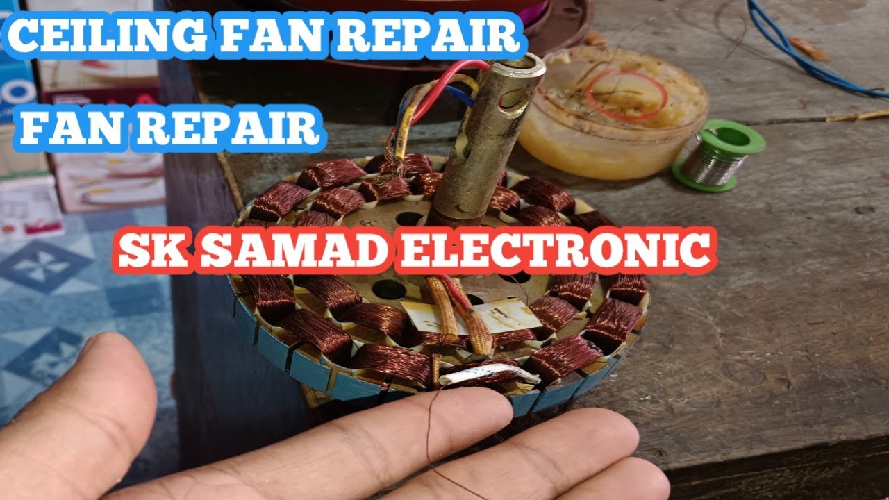 fan repair | ceiling fan repair | fan no run | how to repair ceiling ...