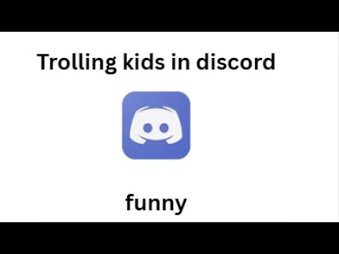 Trolling Kids In Discord (funny) - YouTube