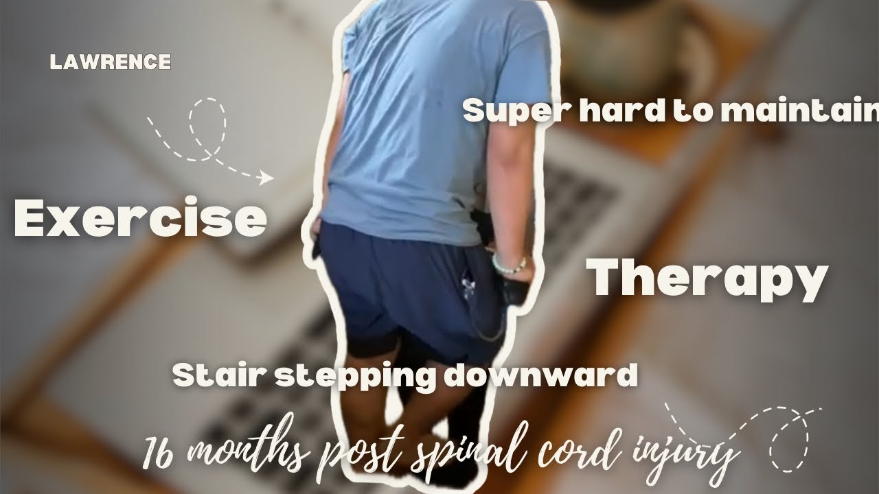 Stair Stepping Exercise Going down a flight of stairs - YouTube