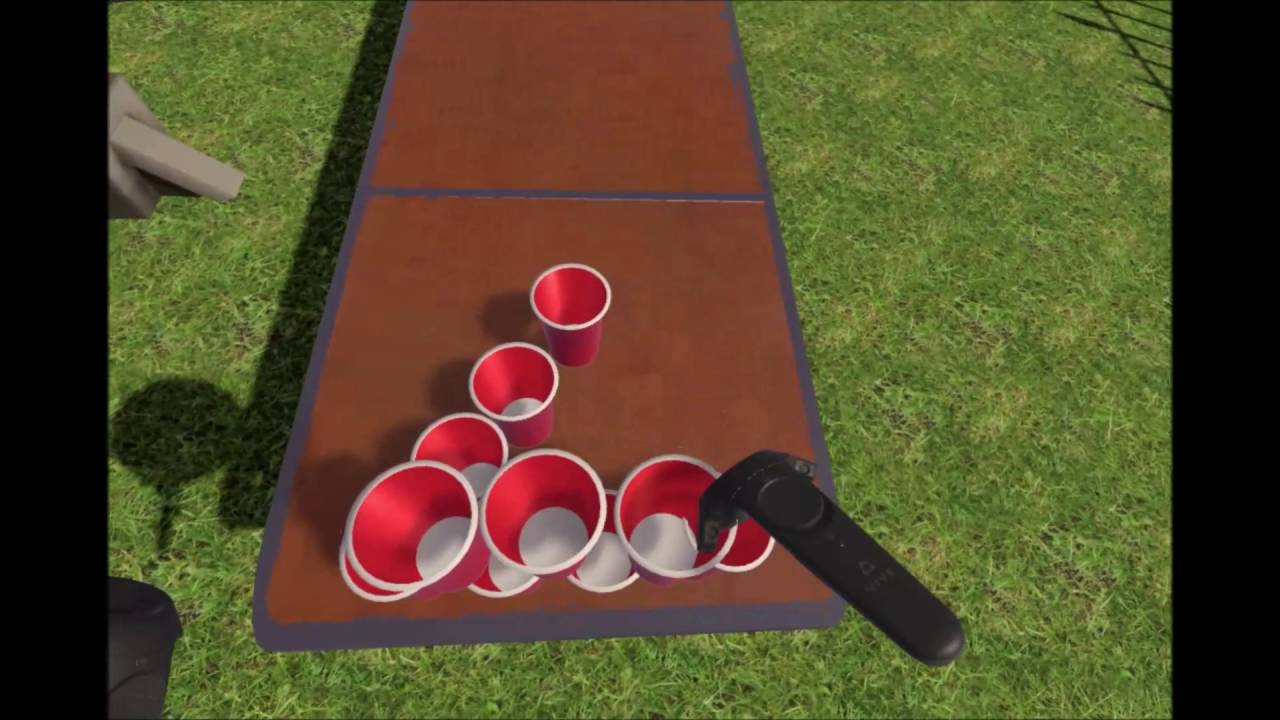 VeeR Pong: Beer Pong in VR - game trailer - YouTube