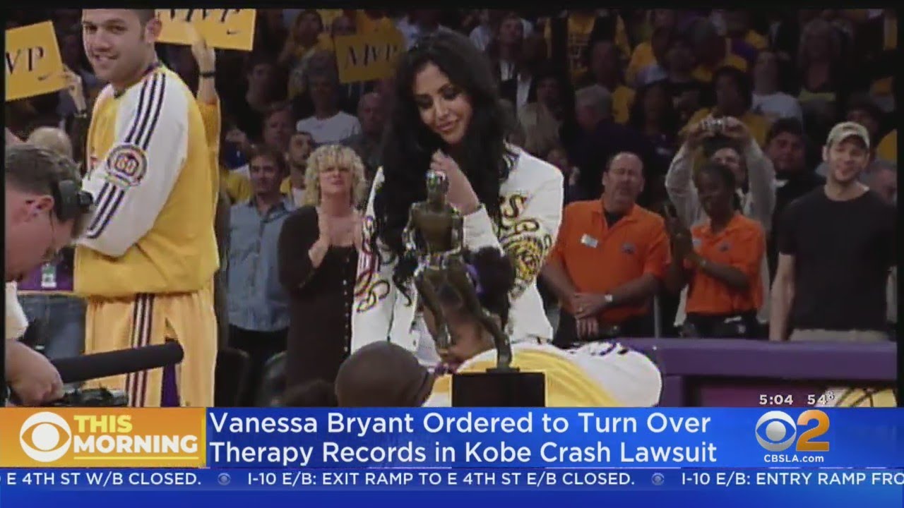 Judge Orders Vanessa Bryant To Disclose Mental Health Records In Kobe