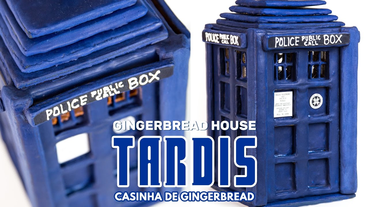 TARDIS: Casinha de Gingerbread House (Doctor Who) | PratoFundo - YouTube