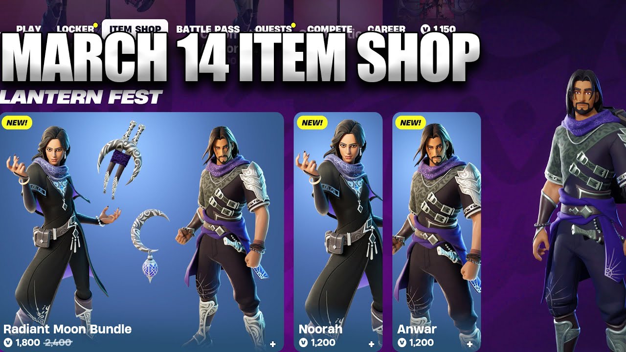Fortnite Item Shop March 14 2024! Invincible Is Back! New Lantern Fest ...