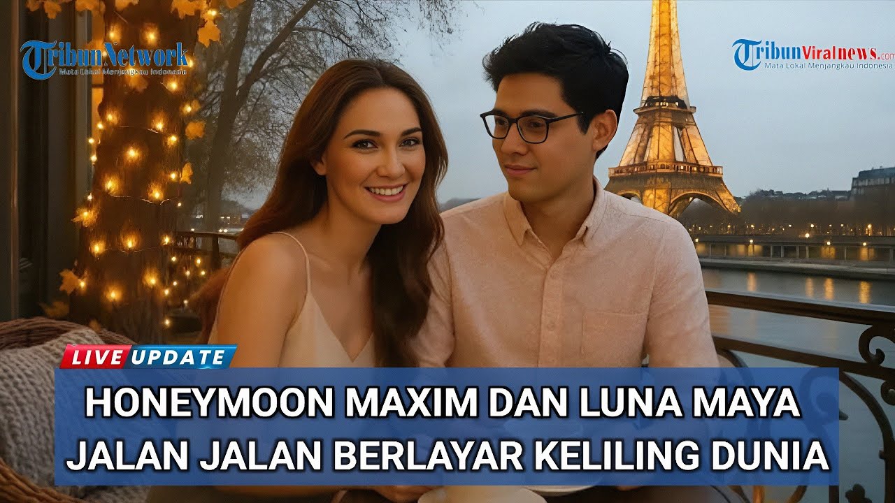 Honeymoon Maxim dan Luna Maya Jalan-jalan Berlayar Keliling Dunia - YouTube