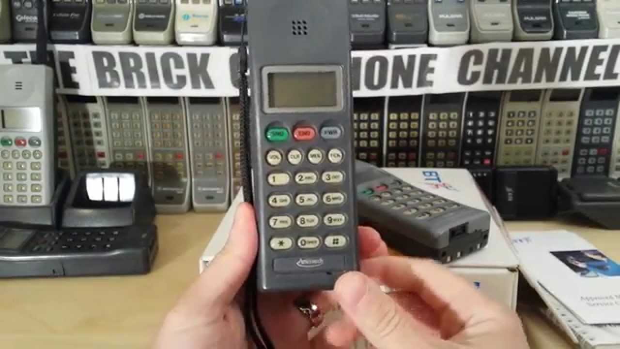 NEC BT Jade / NEC P100 ETACS cellphone - YouTube