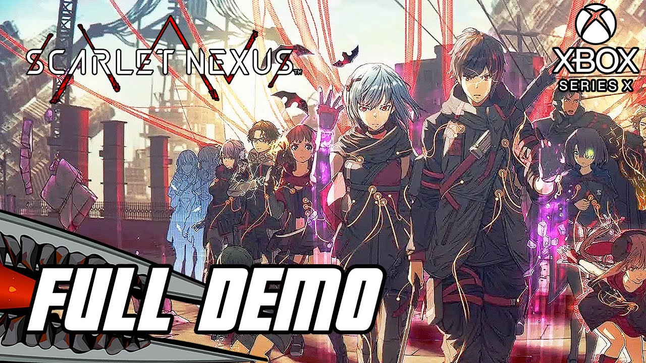 SCARLET NEXUS - Full Gameplay Walkthrough (Xbox Series X Demo) - YouTube