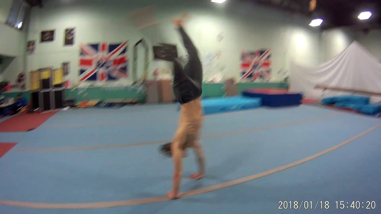 Front Flip Round Off Back Handspring Double Full(720) - YouTube
