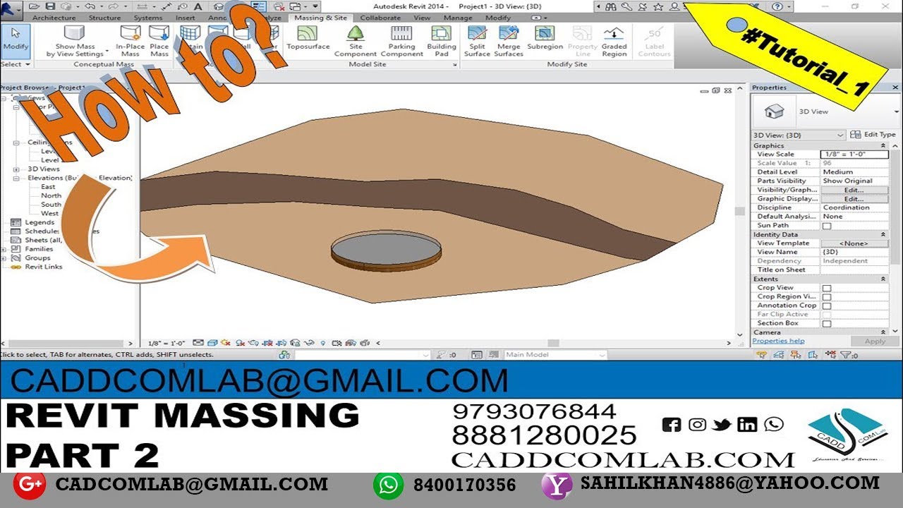 REVIT MASSING PART2 - YouTube