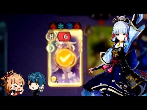 Ayamiya + Xingqiu is back! Genshin Impact TCG - YouTube