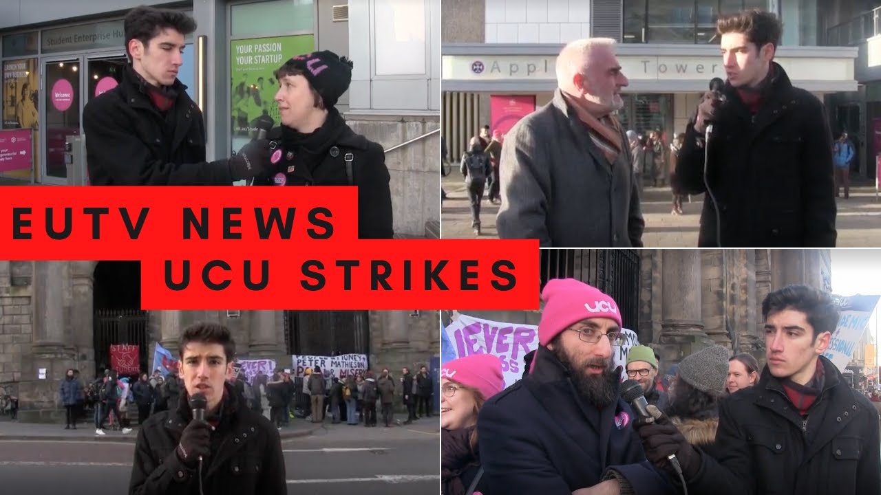 UCU Strikes at the University of Edinburgh - YouTube
