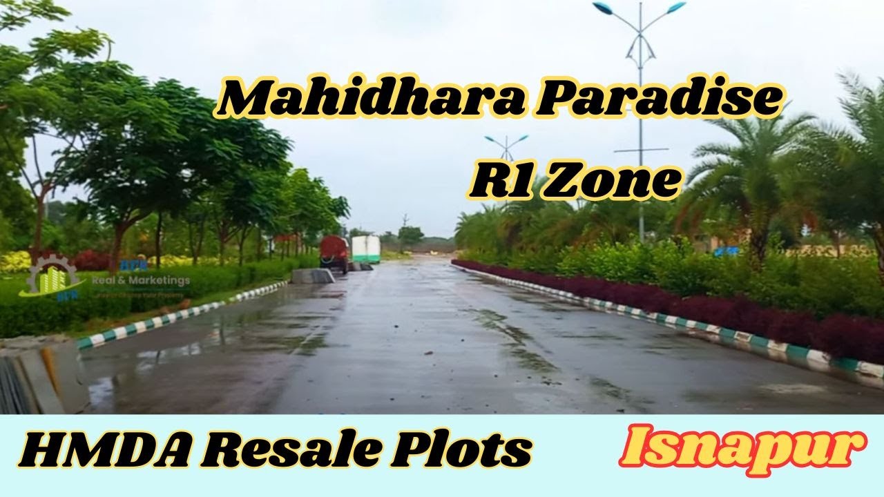 Mahidhara Paradise hmda resale plots Isnapur R1 Zone ,#realestate ,# ...
