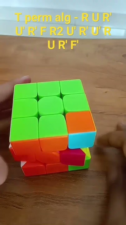 Easy PLL algorithms - T Permutation - YouTube