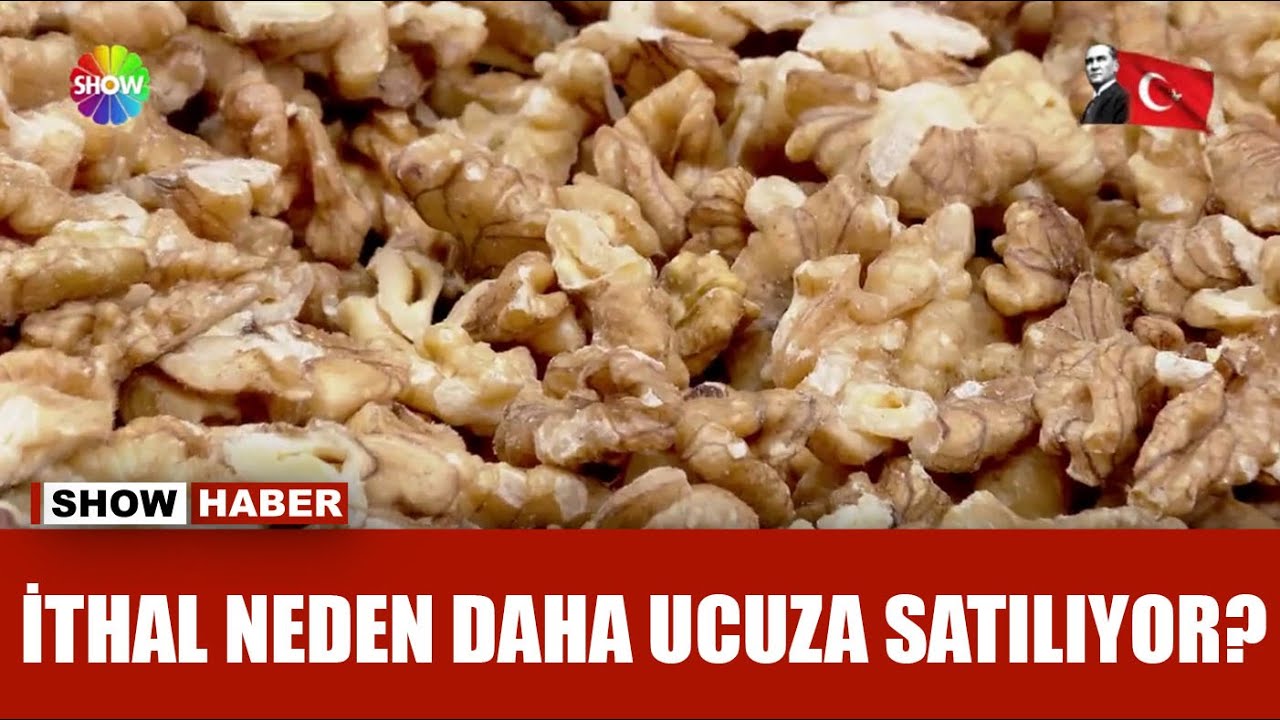İthal ceviz yerlisinden daha ucuz - YouTube