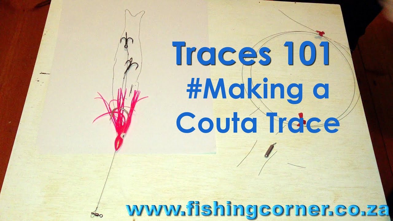 How to make a Couta Trace, King Mackerel Spanish Makerel Trace - YouTube