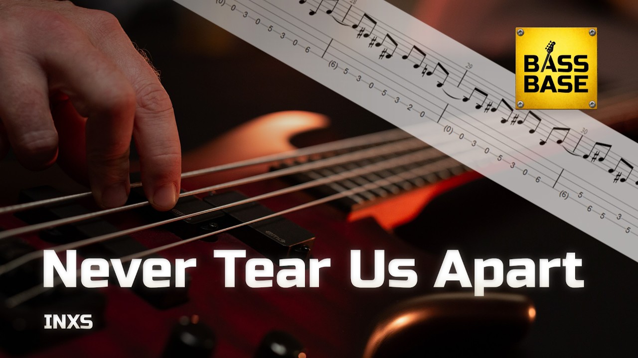 INXS - Never Tear Us Apart - Bass cover with tabs - YouTube