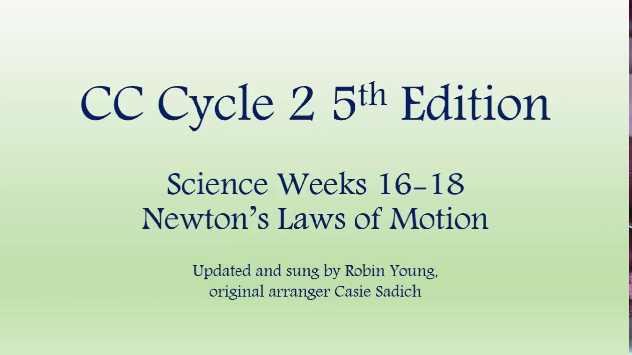 CC Cycle 2 5th Edition- Science Week 16, 17, 18 - YouTube