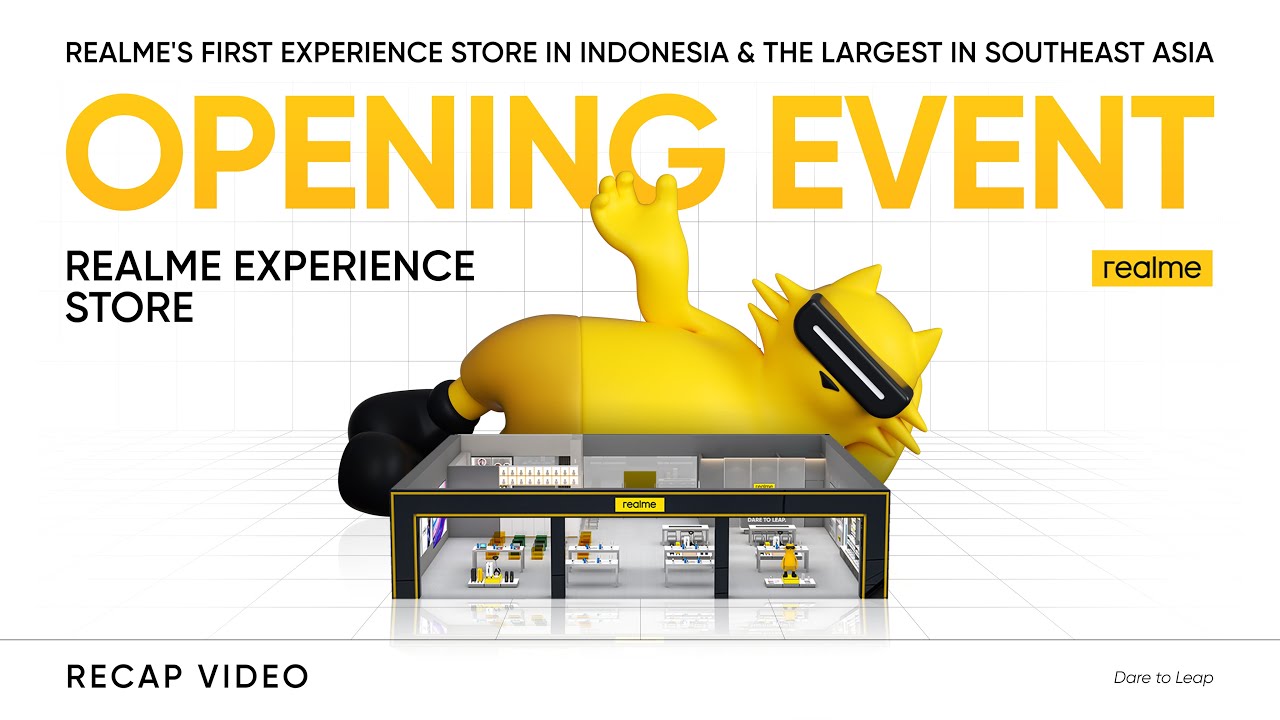 Pertama di Indonesia 🇮🇩 | realme Experience Store Opening Event - YouTube