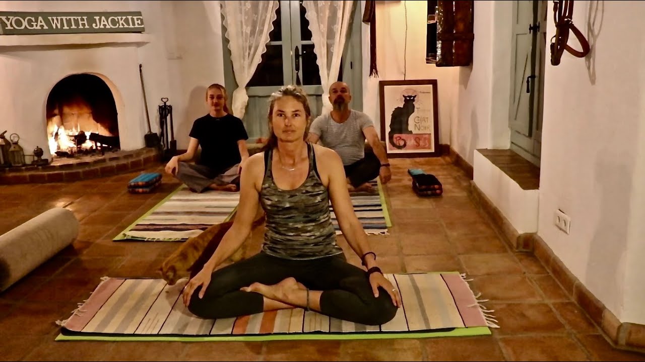 Yoga With Jackie - A Short Practice to Improve your Flexibility - YouTube