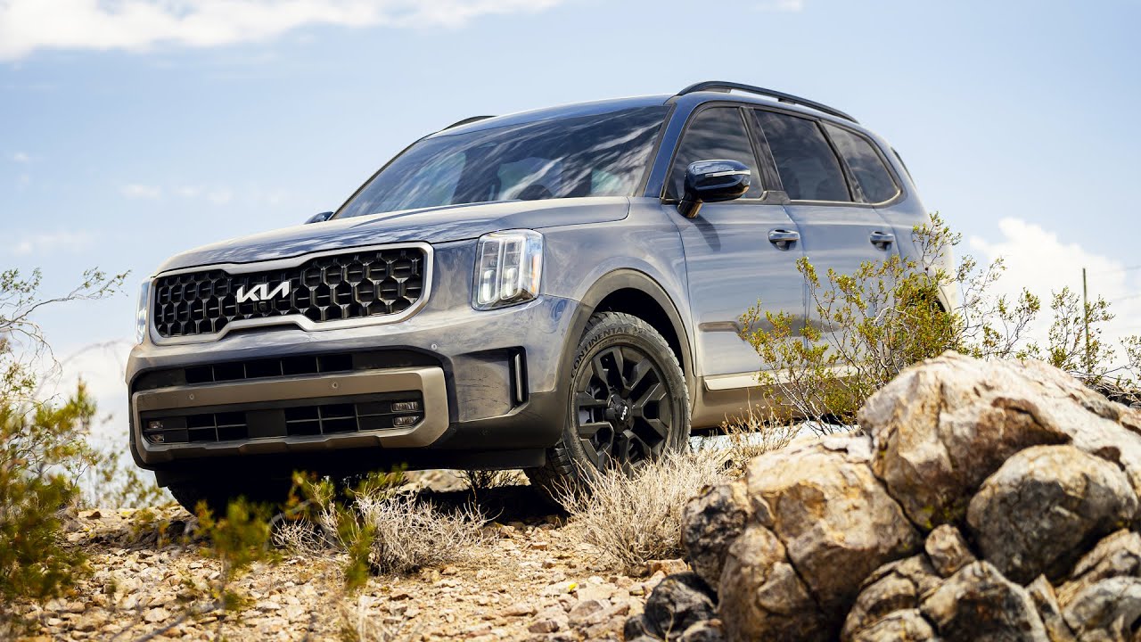2023 Kia Telluride SUV – Off-road Test Drive - YouTube