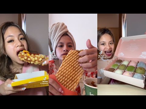 KOMPILASI VIDEO TIKTOK LILY KENZIE MUKBANG 🍝🍪🍢
