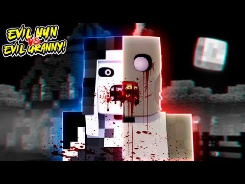 EVIL NUN vs EVIL GRANNY | Minecraft Little Carly. - YouTube