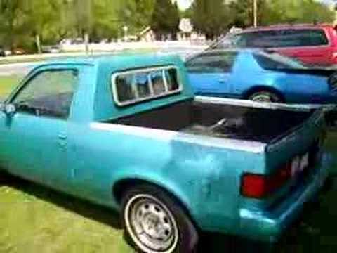 1986 chevette pickup - YouTube
