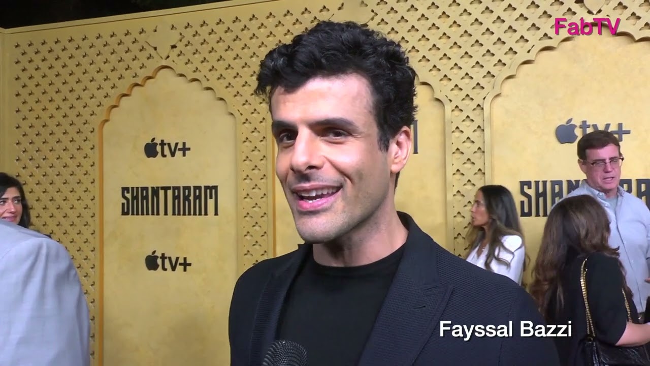 Fayssal Bazzi reveals AppleTV's "Shantaram" - YouTube
