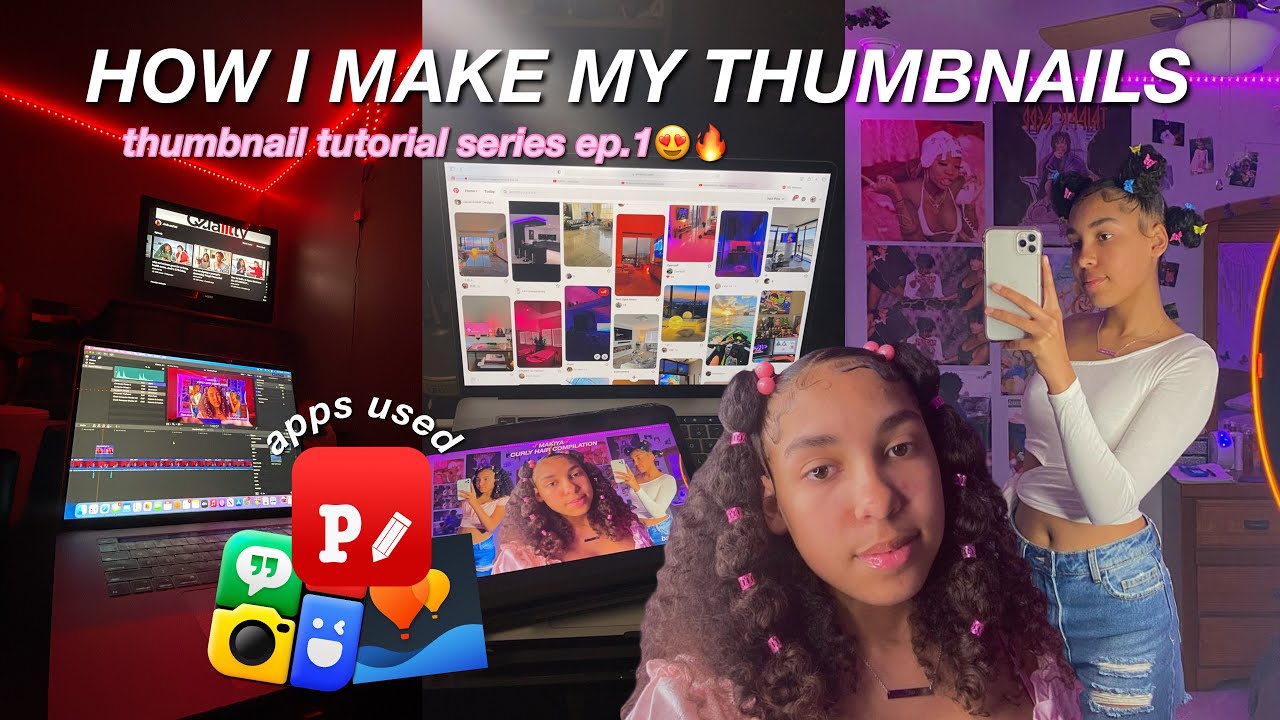Thumbnail Tutorial Series Ep.1: how I make my Hair Compilation ...