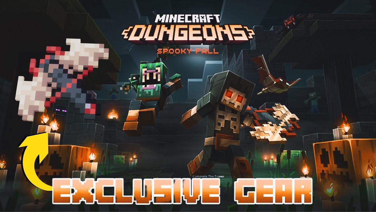 How to get the new Shrieking Crossbow in Minecraft Dungeons: Spooky ...