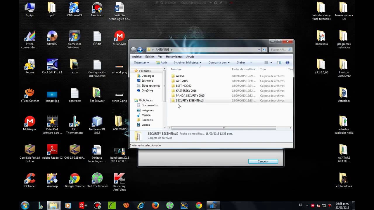 DESCARGAR MICROSOFT SECURITY ESSENSIALS 2015 FULL DESDE MEGA - YouTube