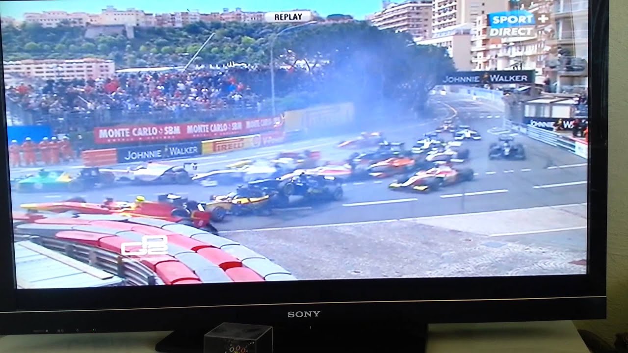 Crash monaco 2013 gp2 - YouTube