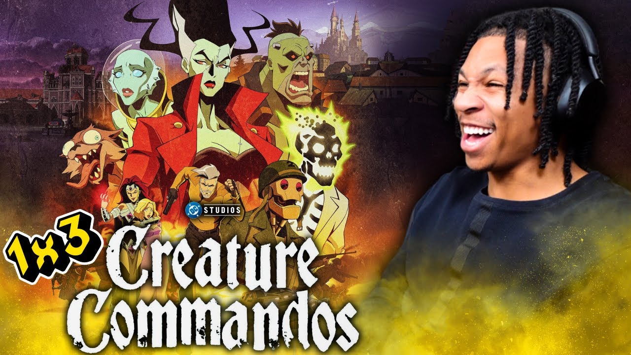 CREATURE COMMANDOS 1x3 REACTION!!! | “Cheers to the Tin Man” | DCU ...