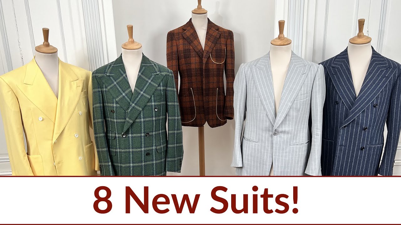 8 New Suits: How I Built My Wardrobe (Part 6) - YouTube